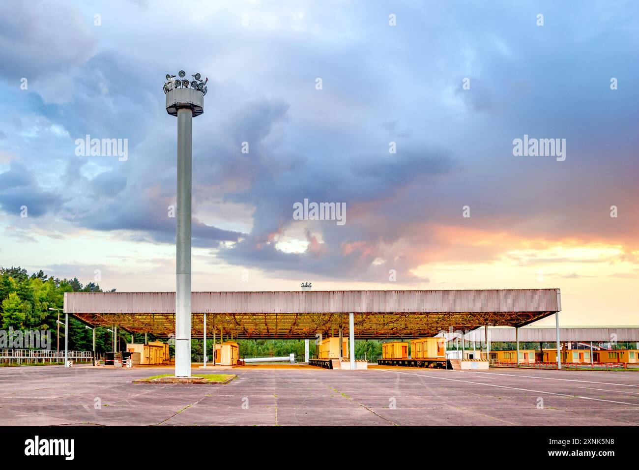 Border checkpoint helmstedt marienborn hi-res stock photography and ...