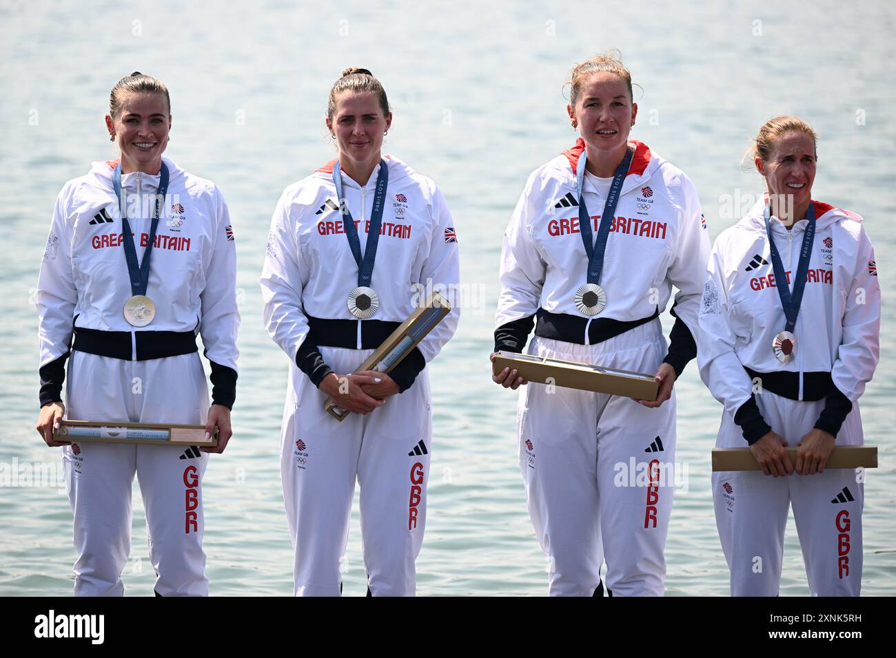 Vaires Sur Marne, France. 01st Aug, 2024. Paris 2024, Olympics, Rowing ...