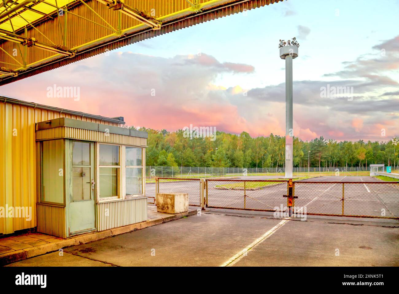 Border checkpoint helmstedt marienborn hi-res stock photography and ...