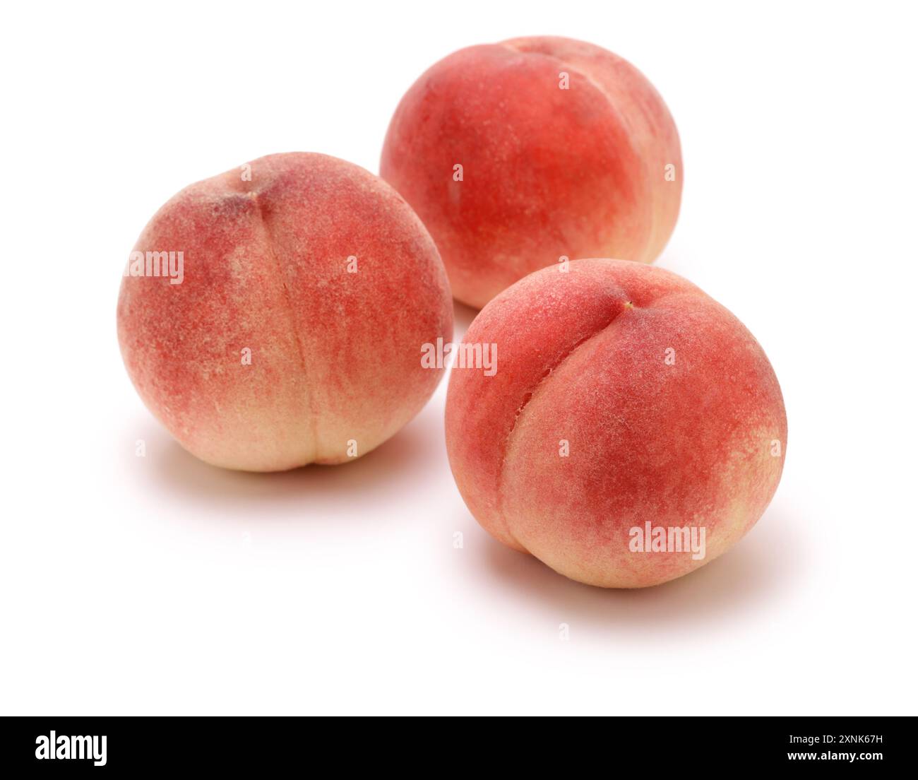 Japanese white peach, Akatsuki, momo Stock Photo - Alamy