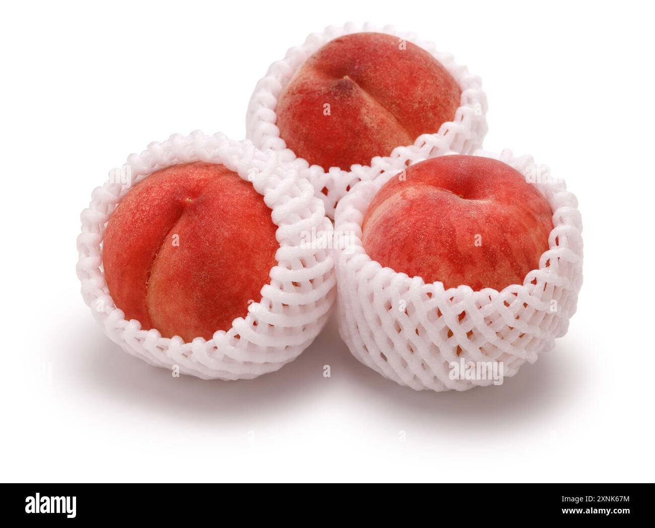 Japanese white peach, Akatsuki, momo Stock Photo - Alamy