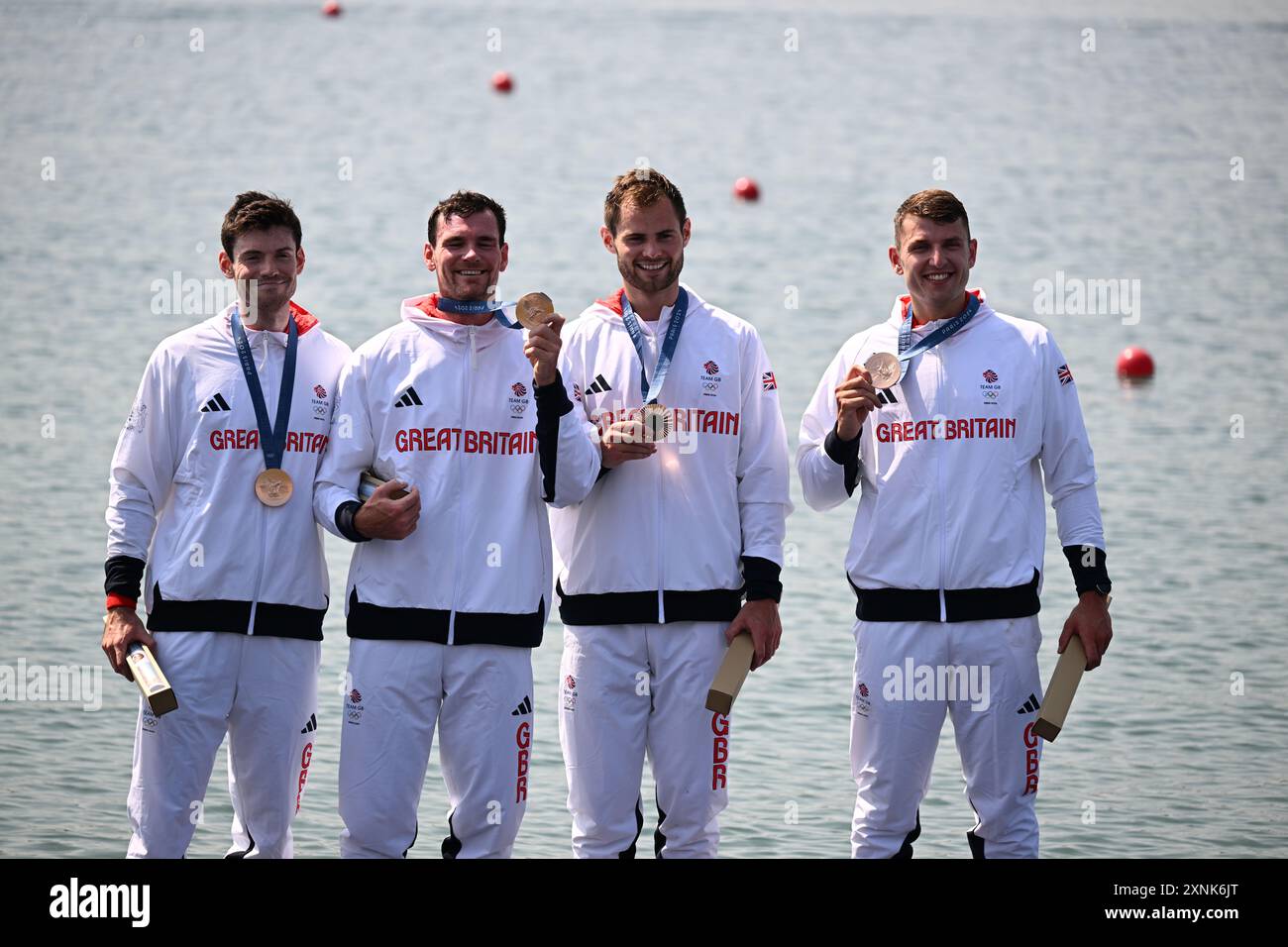 Vaires Sur Marne, France. 01st Aug, 2024. Paris 2024, Olympics, rowing ...