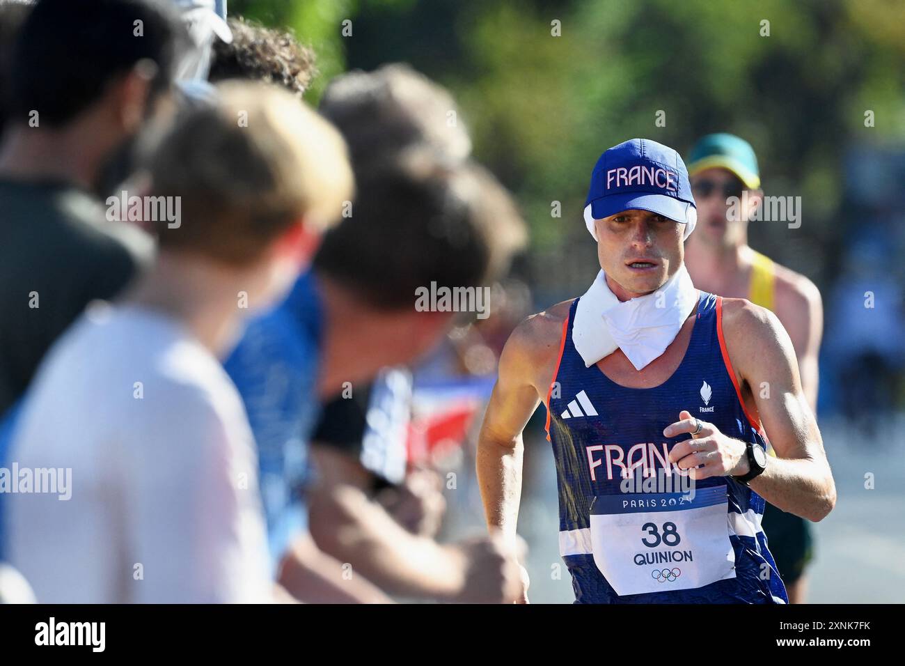 Paris, France. 01st Aug, 2024. Team France Gabriel Bordier, Aurelien ...