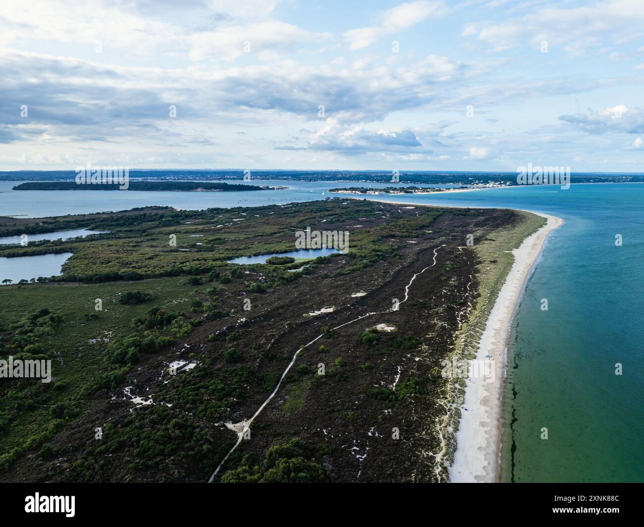 Studland Naturist Beach and Knoll Beach Studland over Studland and ...