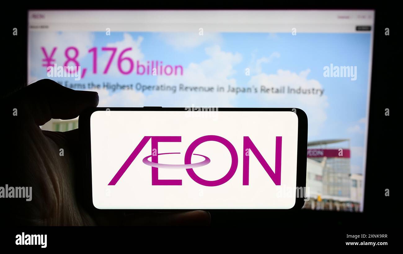 Aeon logo hi-res stock photography and images - Alamy