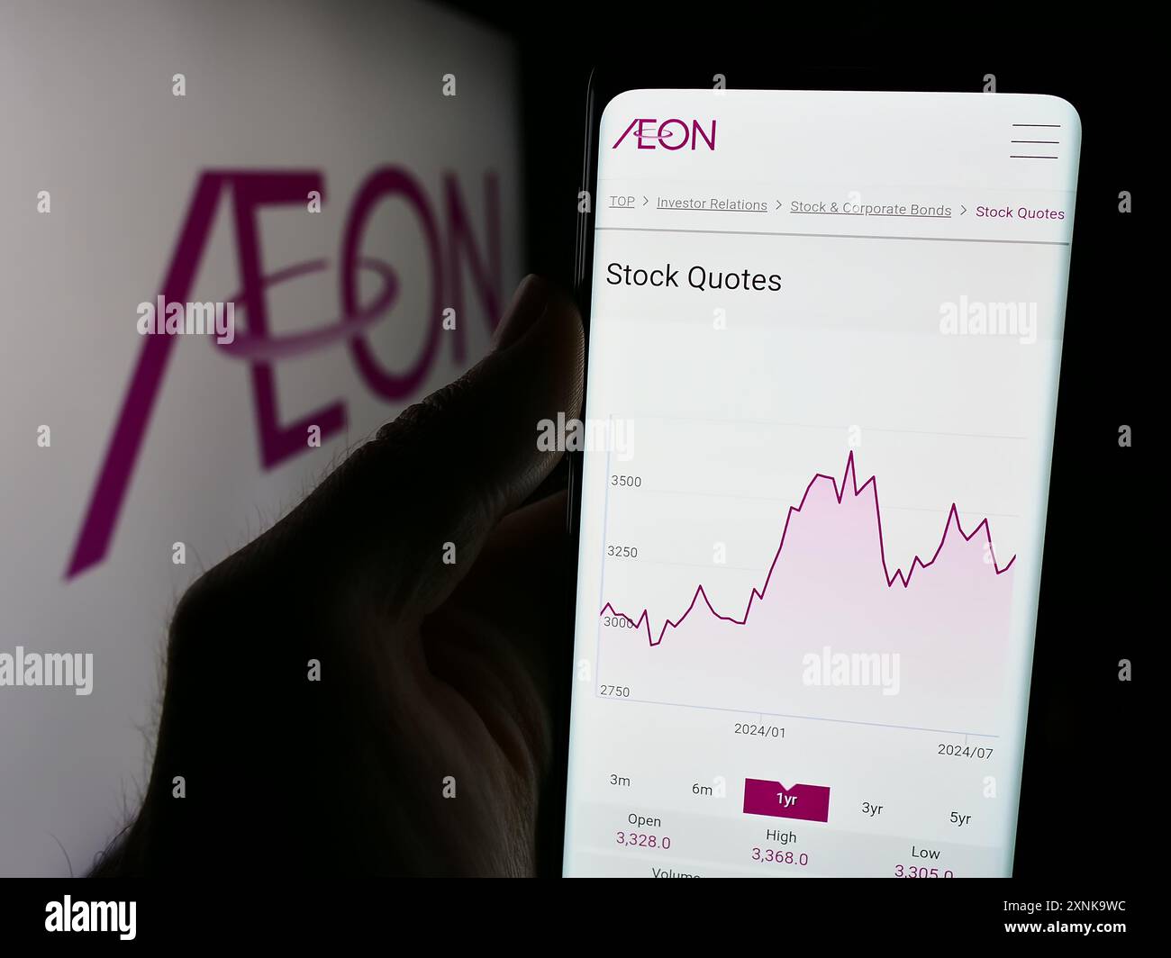 Aeon logo hi-res stock photography and images - Alamy