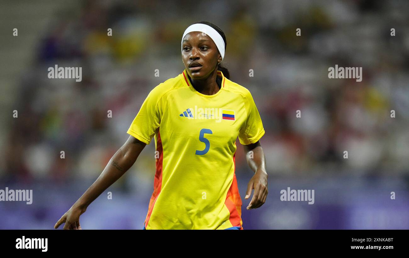 Colombia's Yirleidys Quejada Minota participates during a women's Group ...