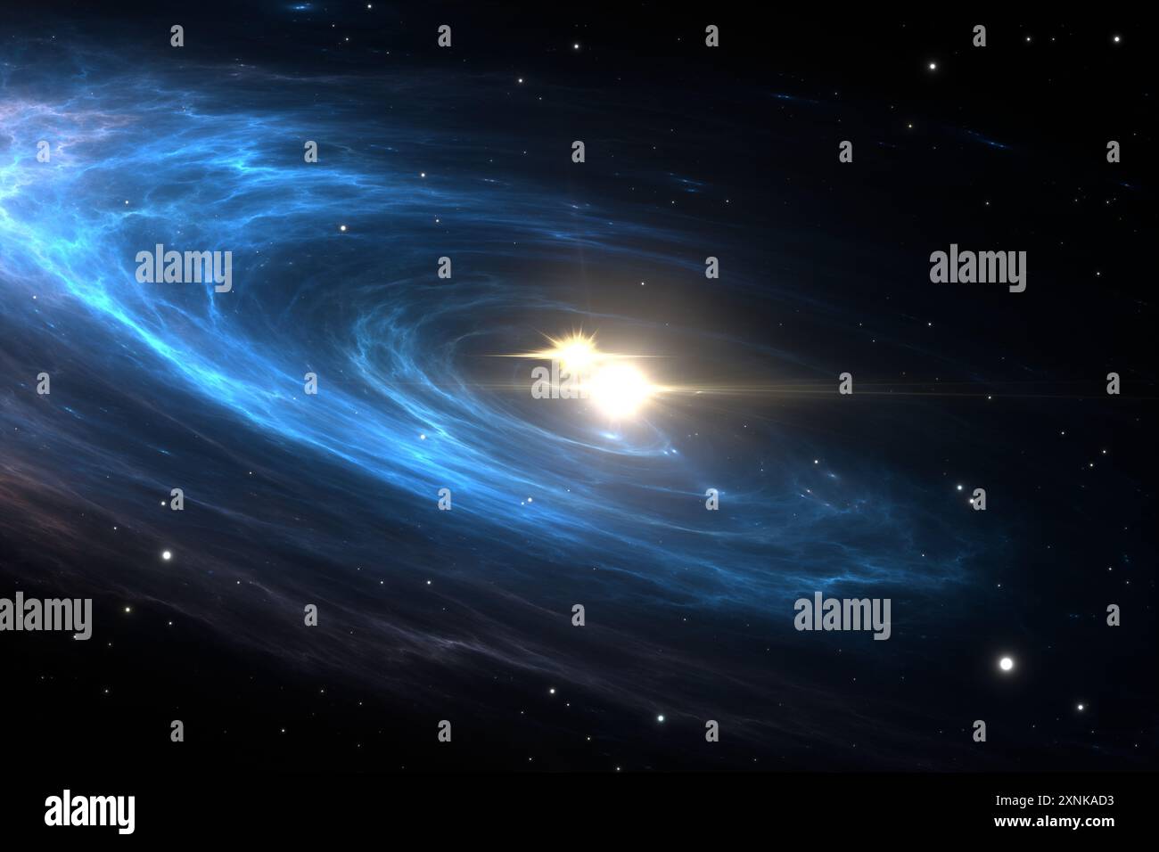 Binary star two stars orbit hi-res stock photography and images - Alamy