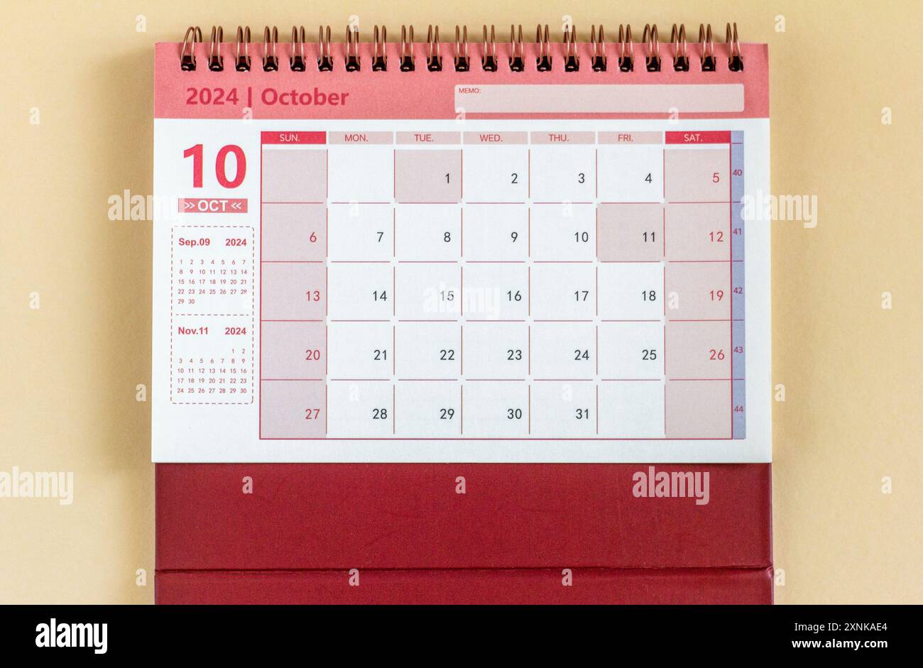 Hello October. October 2024 Planning Calendar on your Desktop Stock ...