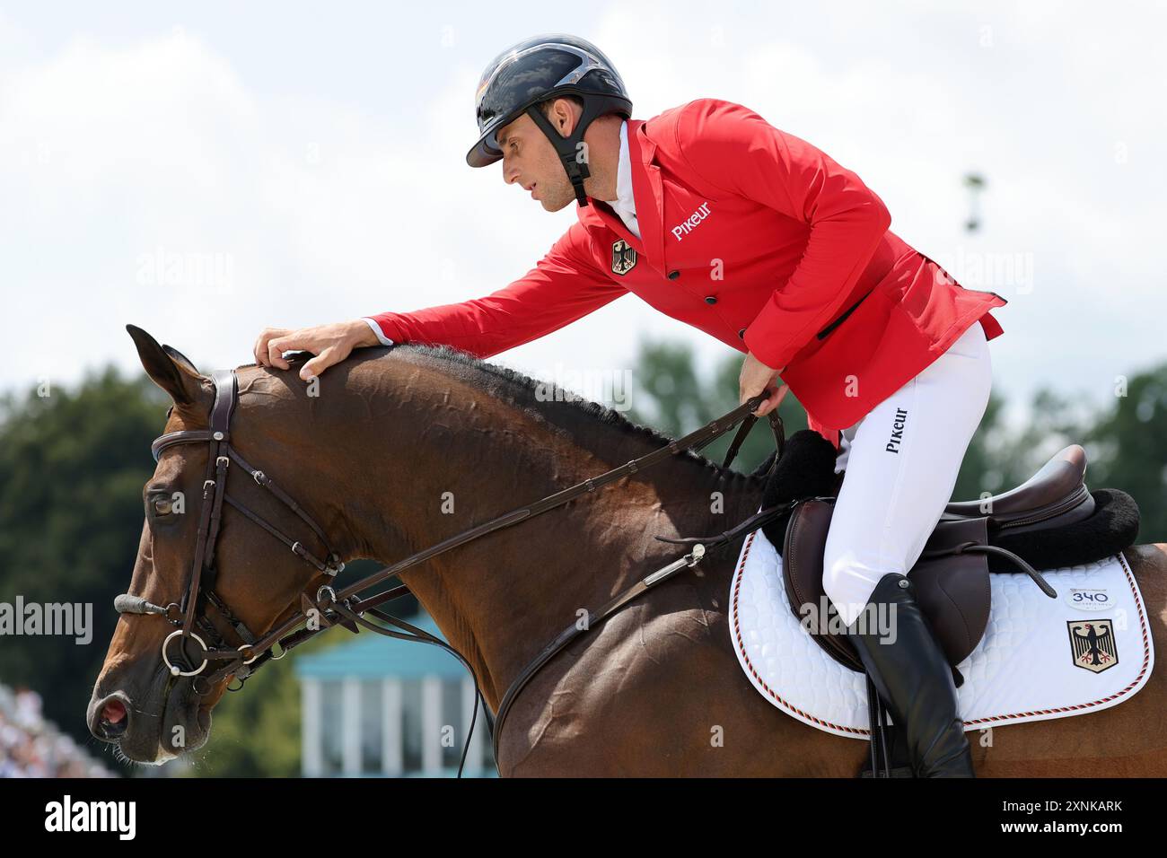 Versailles, France. 01st Aug, 2024. Olympia, Paris 2024, equestrian ...