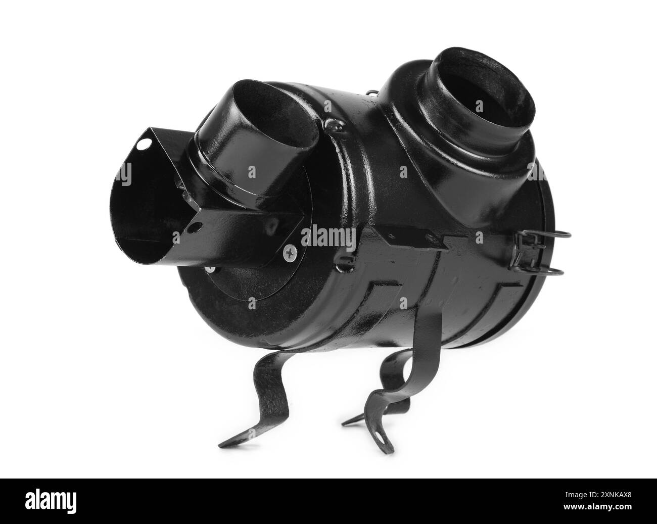 Car Parts - Car air filter housing on white background Stock Photo - Alamy