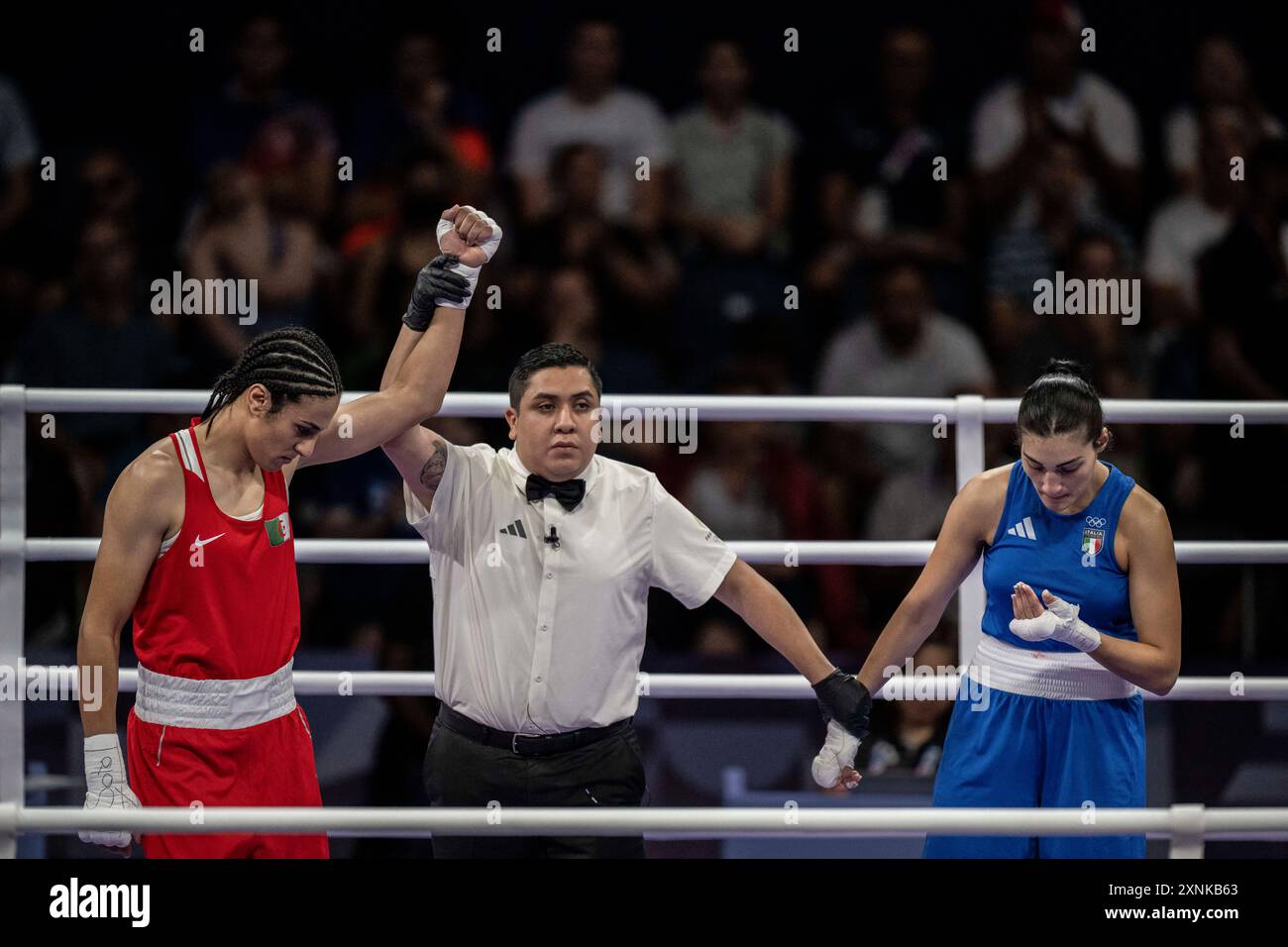 Imane khelif angela carini hi-res stock photography and images - Alamy