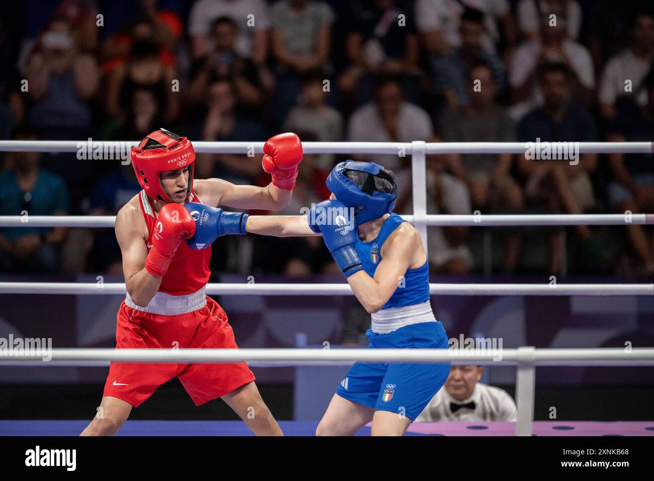 Imane khelif angela carini hi-res stock photography and images - Alamy