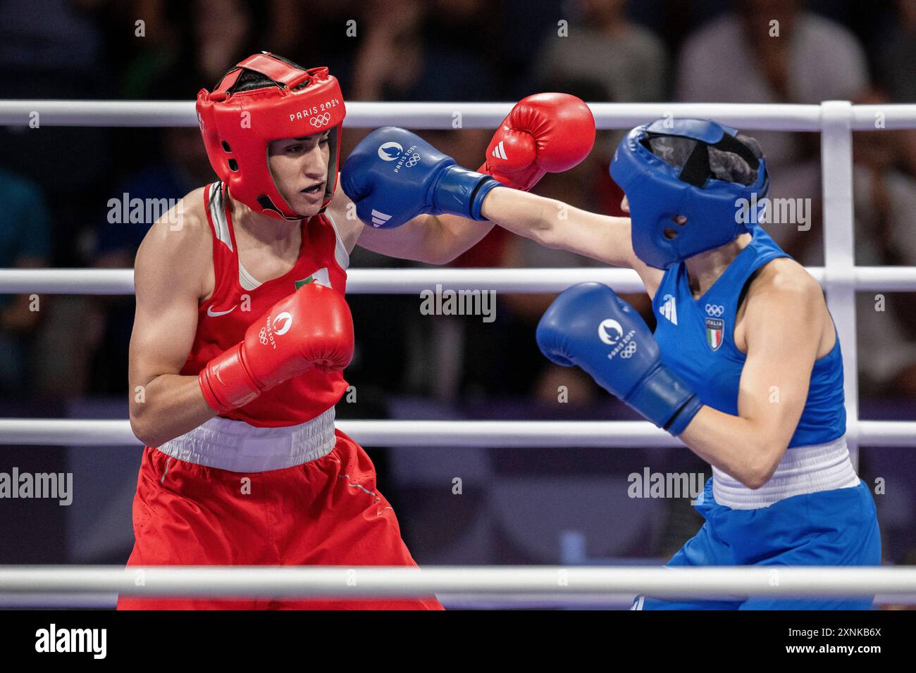 Imane khelif angela carini hi-res stock photography and images - Alamy