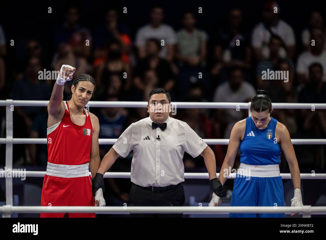 Imane khelif angela carini hi-res stock photography and images - Alamy