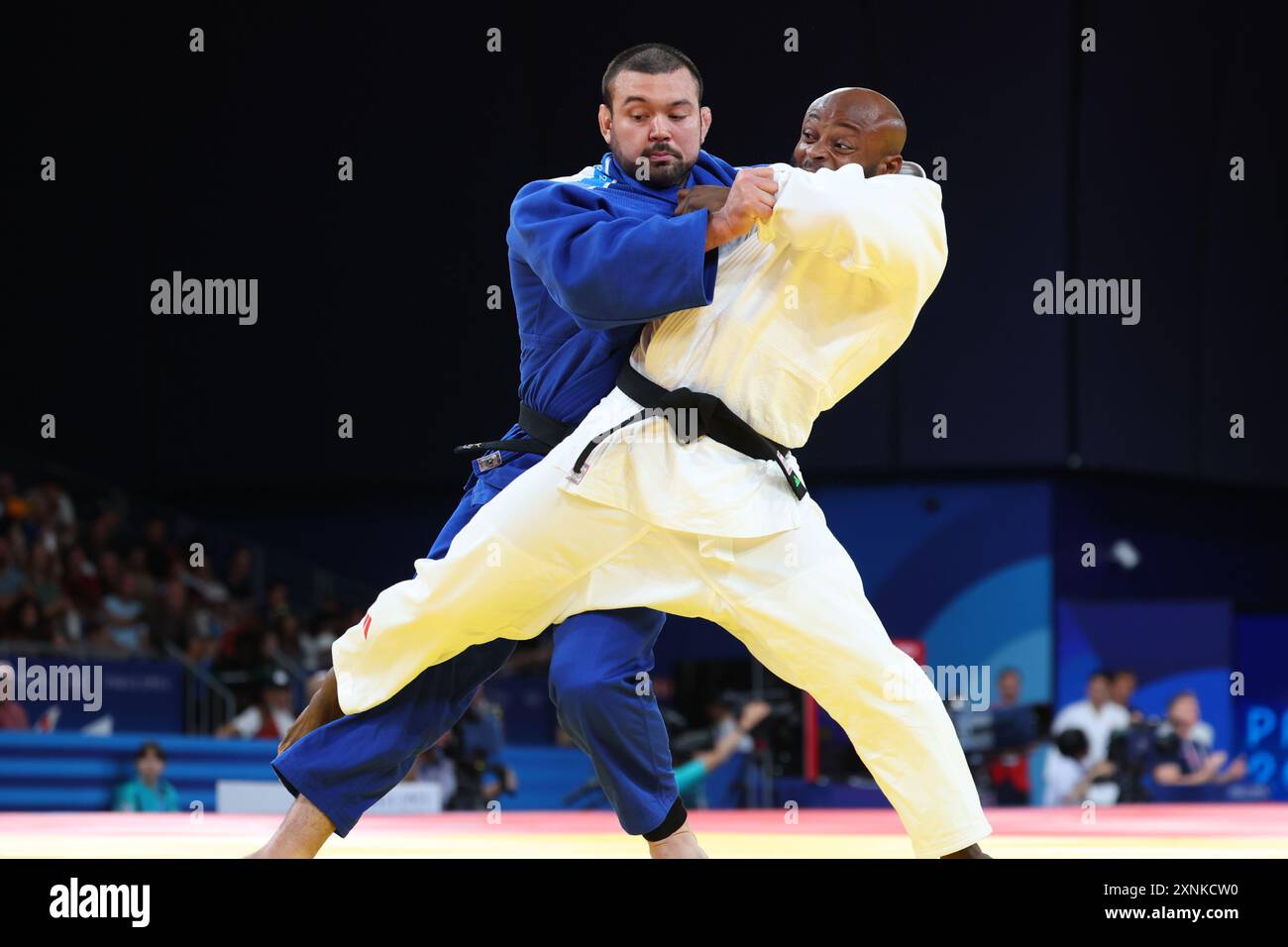Paris, France. 1st Aug, 2024. (L-R) Aaron Phillip Wolf (JPN), FONSECA ...