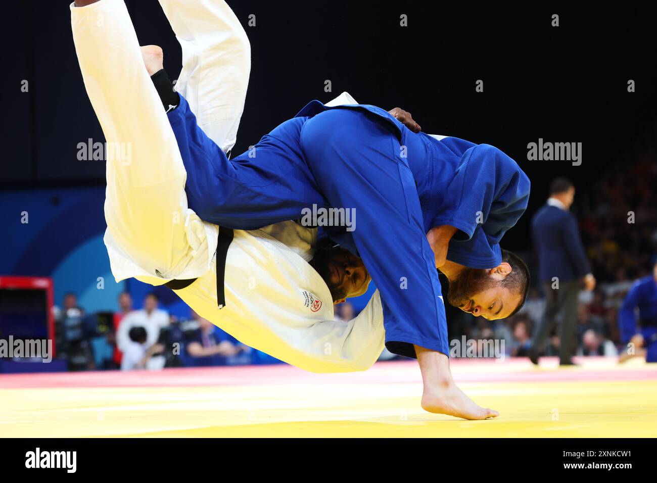 Paris, France. 1st Aug, 2024. (L-R) FONSECA Jorge (POR), Aaron Phillip ...