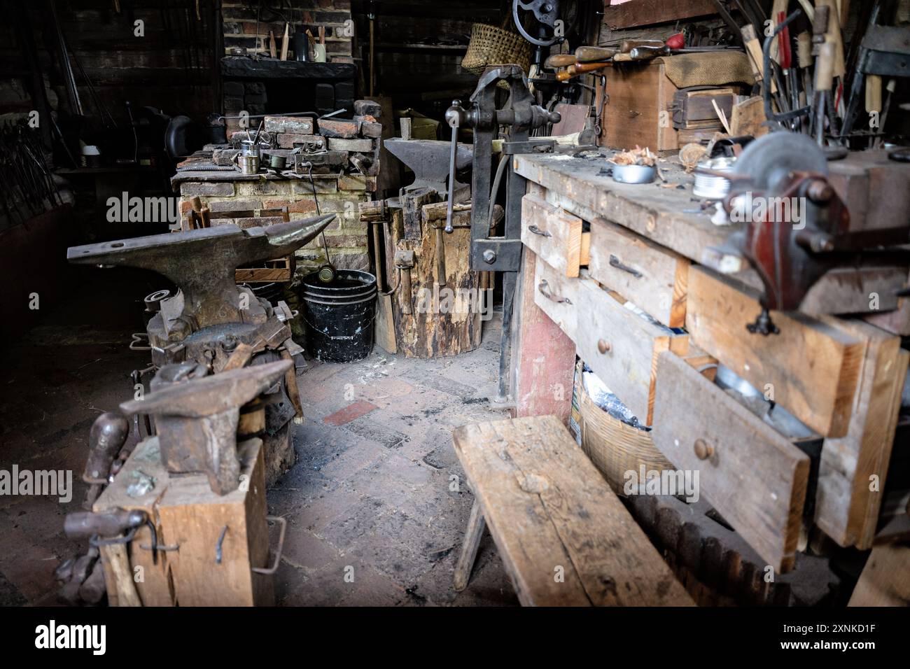 Blacksmith 19th century hi-res stock photography and images - Alamy