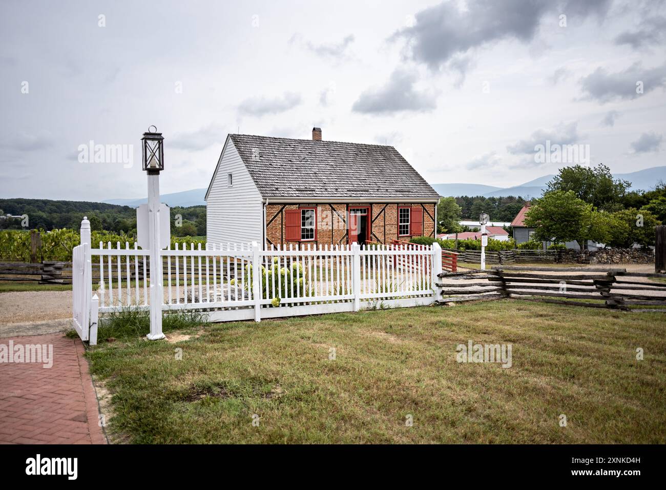 Elk Run Meeting House Shenandoah Heritage Village Luray Virginia ...