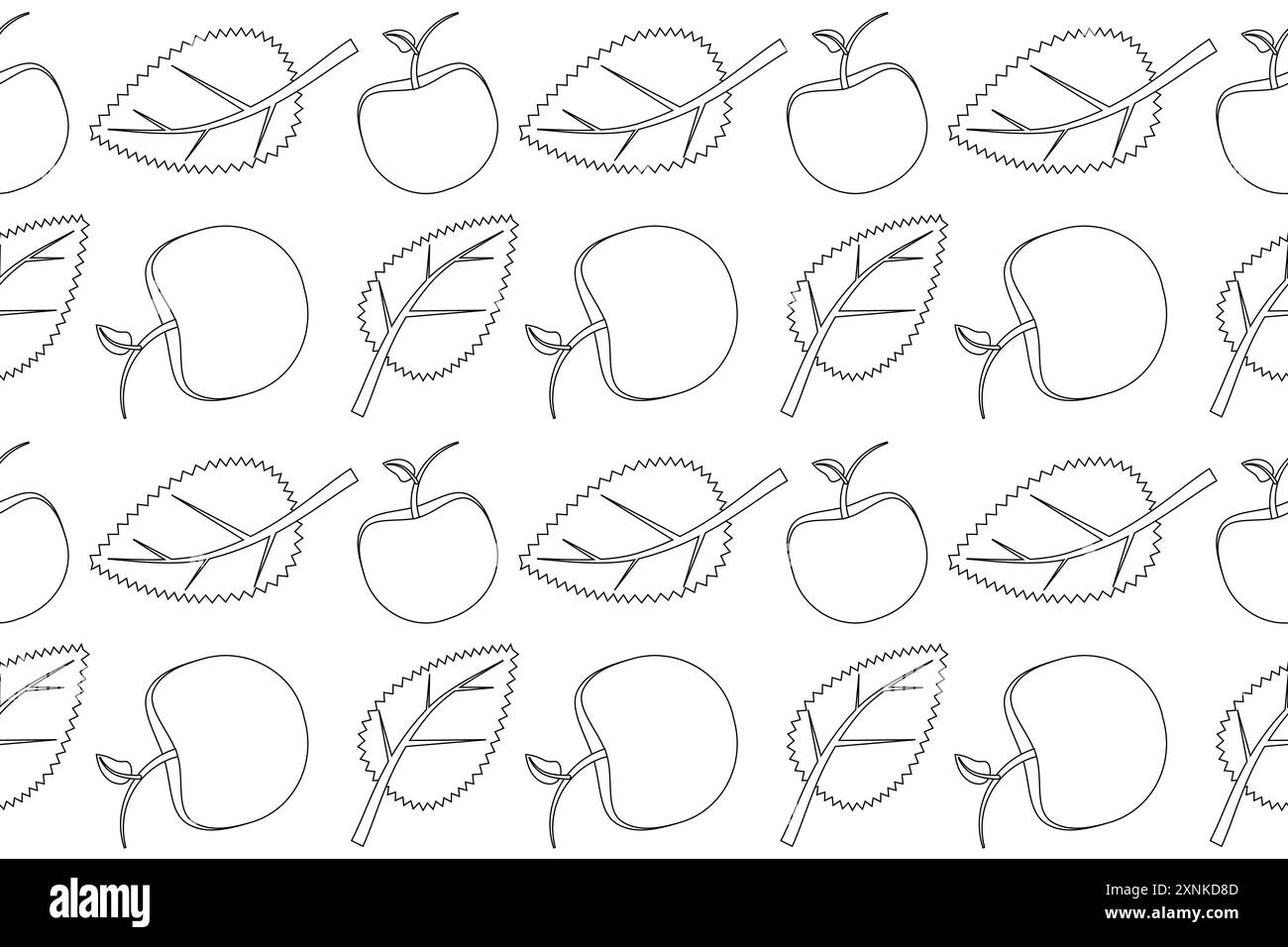 Apples and children Stock Vector Images - Alamy