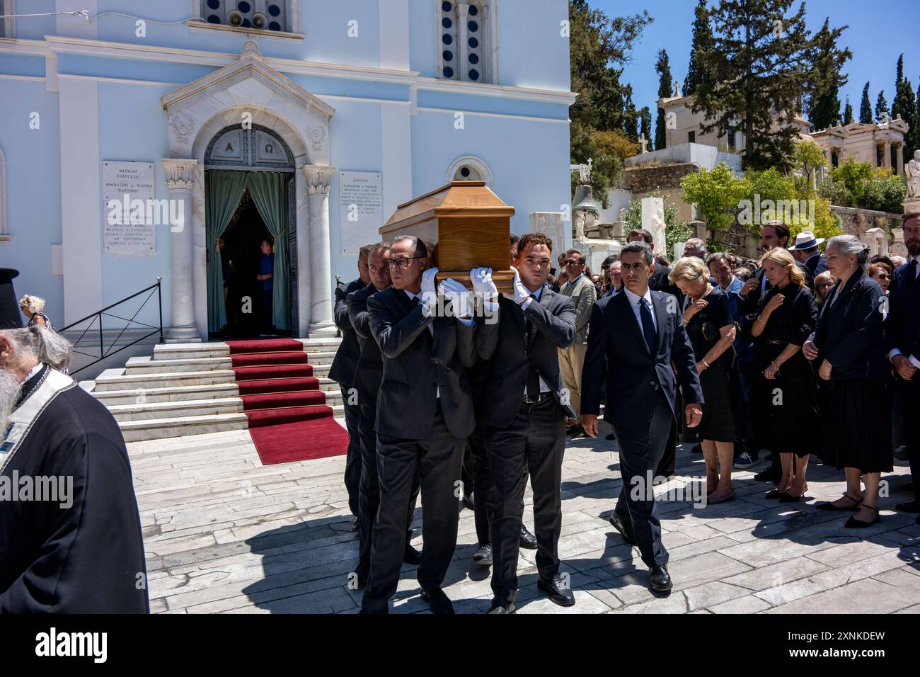 Athens, Greece. 01st Aug, 2024. Funeral of Prince Michel (or Michael ...