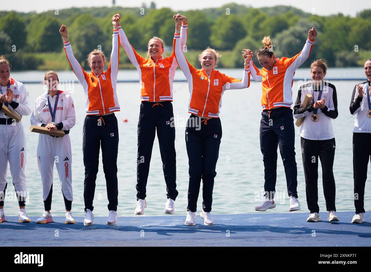 Netherland's Hermijntje Drenth, Marloes Oldenburg, Tinka Offereins and ...