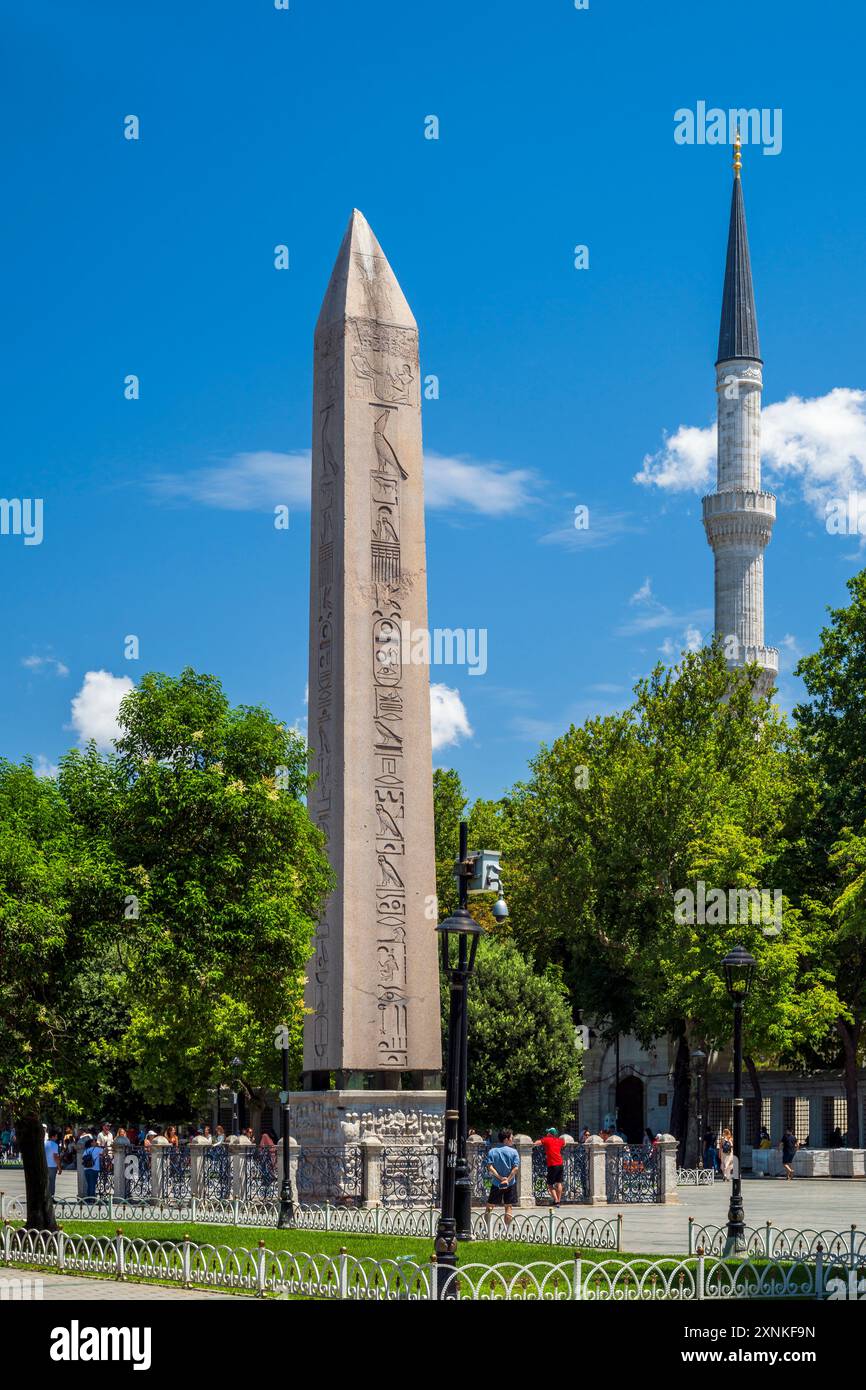 The obelisk theodosius istanbul hi-res stock photography and images - Alamy