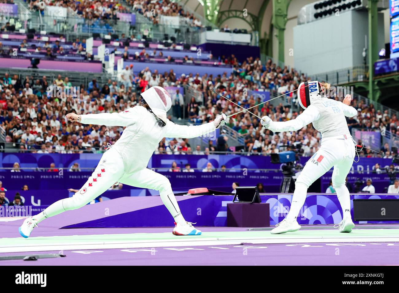 Female fencer athlete during fencing hi-res stock photography and ...