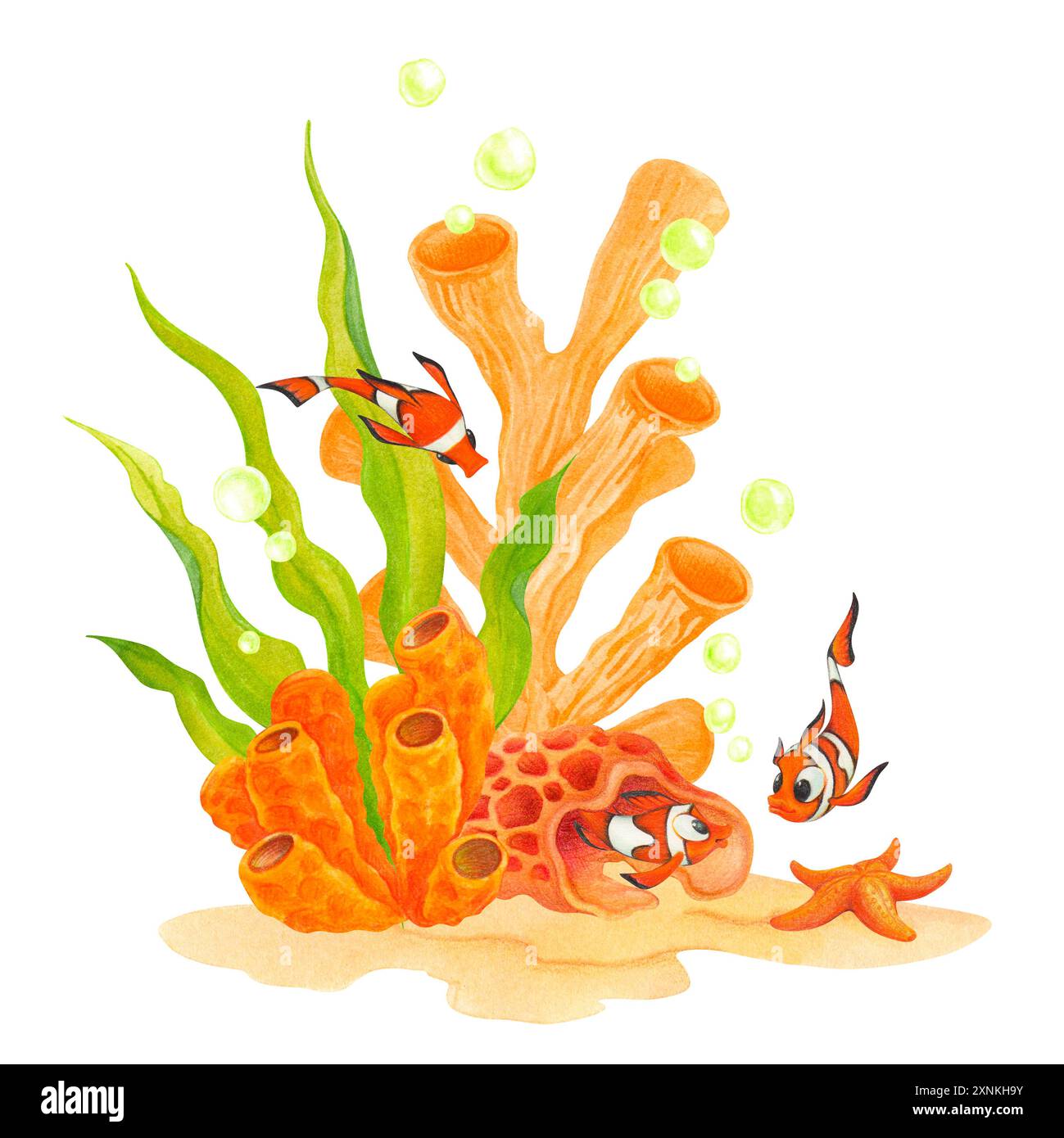 Summer composition in marine Cut Out Stock Images & Pictures - Alamy