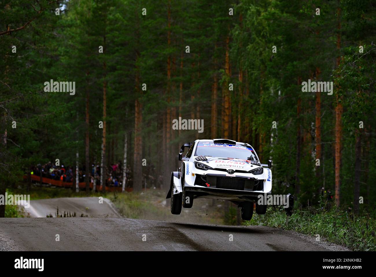 Drive Sami Pajari And Co-Driver Enni Malkonen Of The Team Toyota Gazoo ...