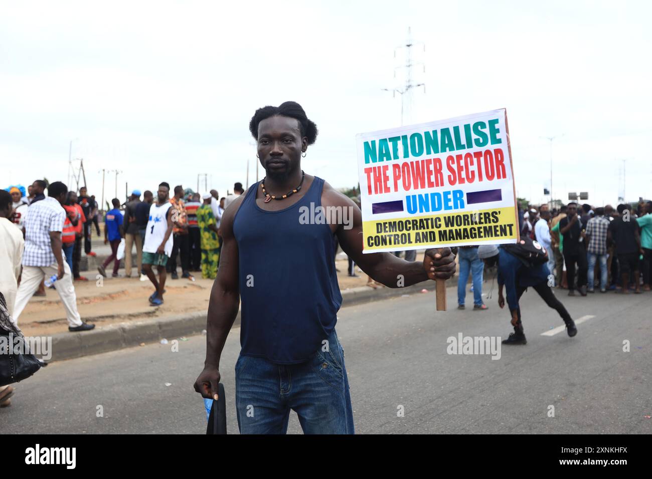 Lagos State, Nigeria, 1st August 2024, End bad governance protest ...