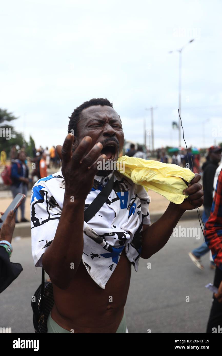 Lagos State, Nigeria, 1st August 2024, End bad governance protest ...