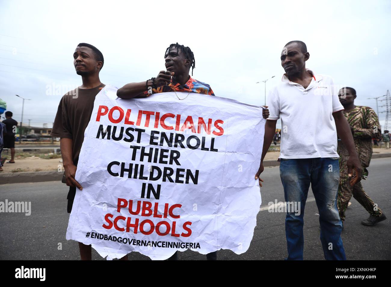 Lagos State, Nigeria, 1st August 2024, End bad governance protest ...