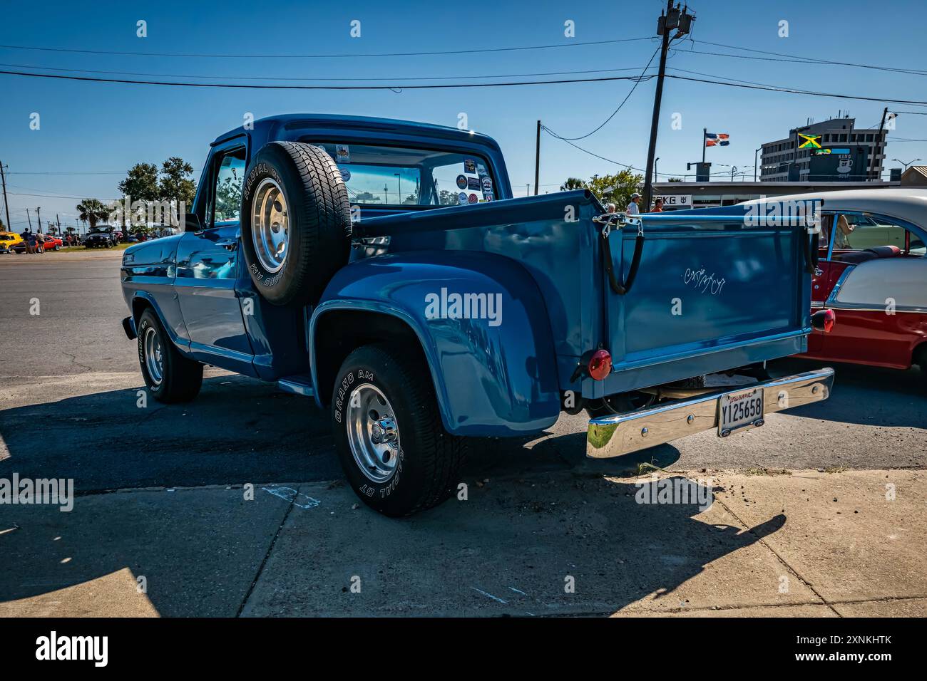 Gulfport, MS - October 01, 2023: High perspective front view of a 1967 ...
