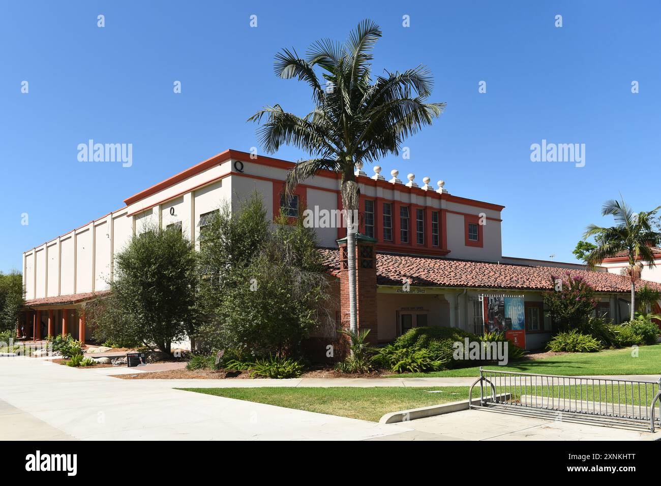LONG BEACH, CALIFORNIA - 28 JULY 2024: The Athletic Department Office ...