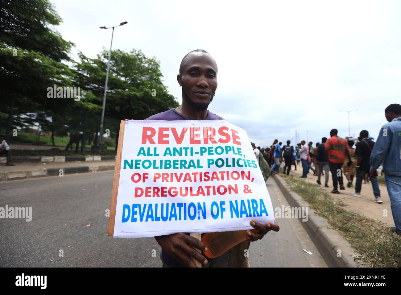 Lagos State, Nigeria, 1st August 2024, End bad governance protest ...