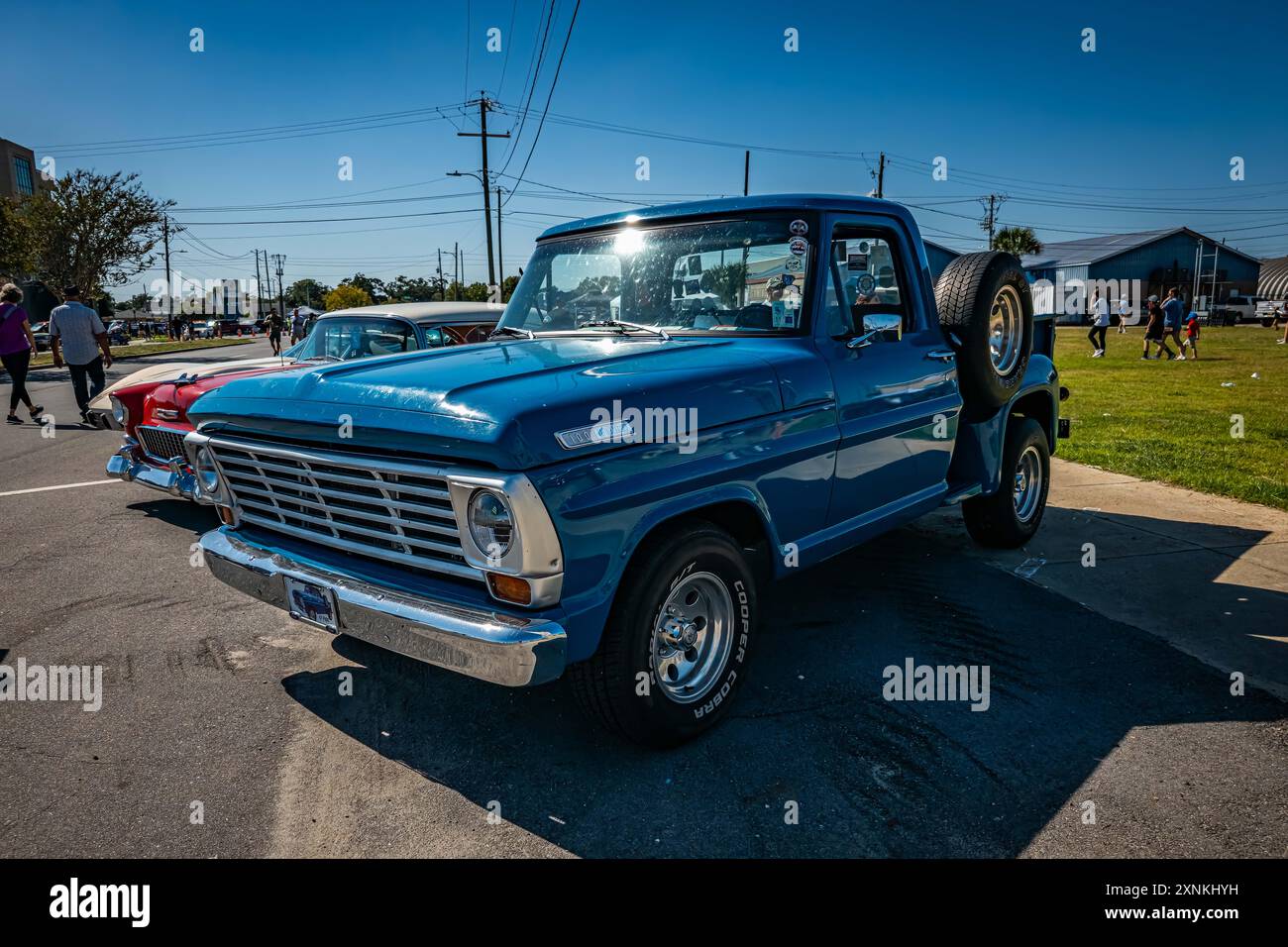 Gulfport, MS - October 01, 2023: High perspective front corner view of ...