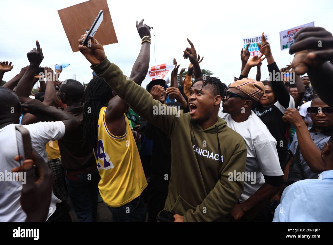 Lagos State, Nigeria, 1st August 2024, End bad governance protest ...