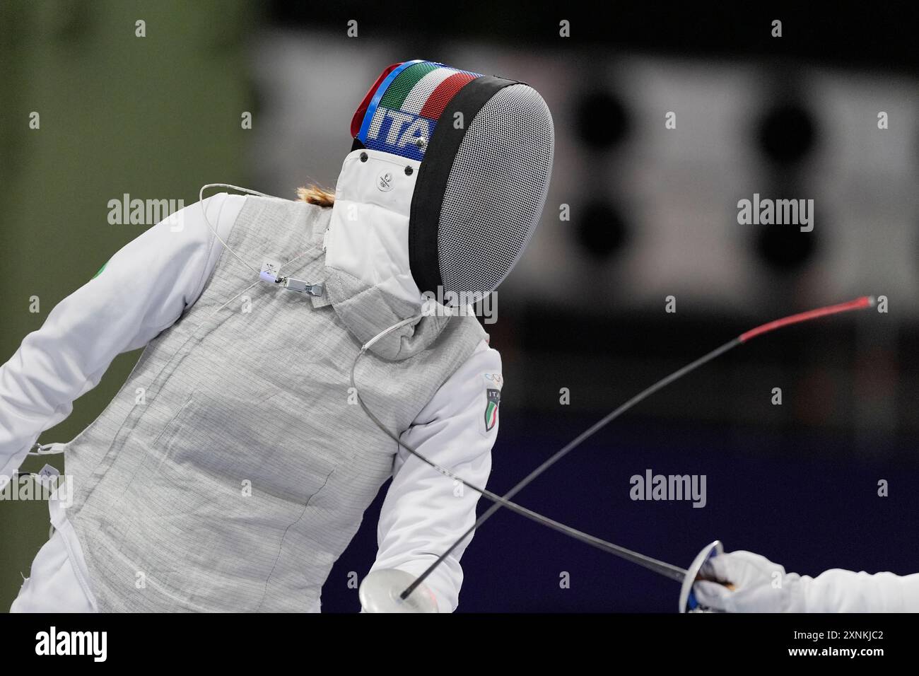 Italy's Arianna Errigo competes with Japan's Karin Miyawaki in the ...