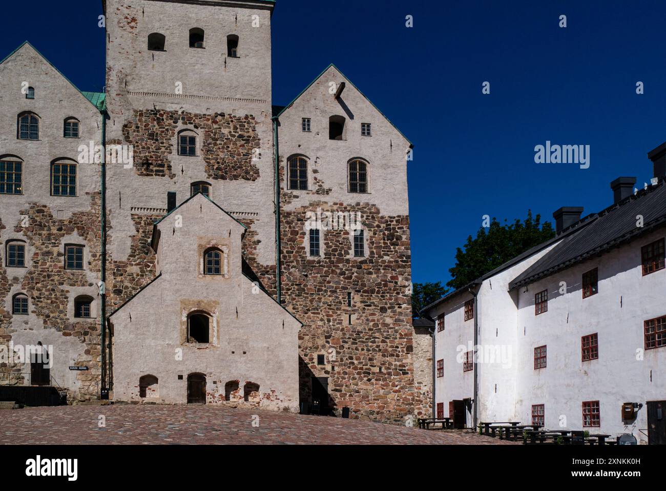 Turku castle served as a bastion and administration centre hi-res stock ...