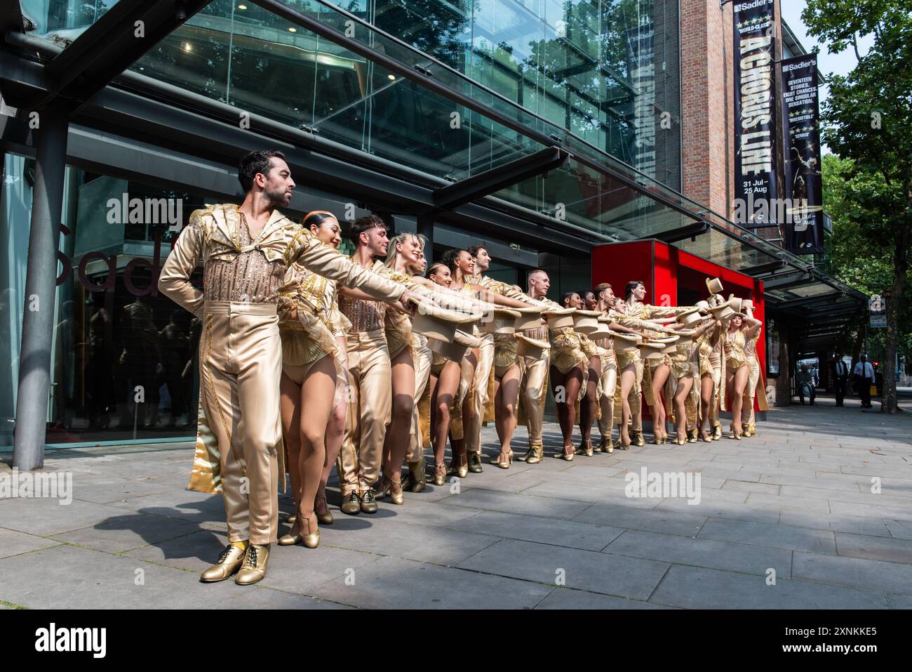London, 1 August 2024, A Chorus Line at Sadlers Wells Theatre, Lou ...