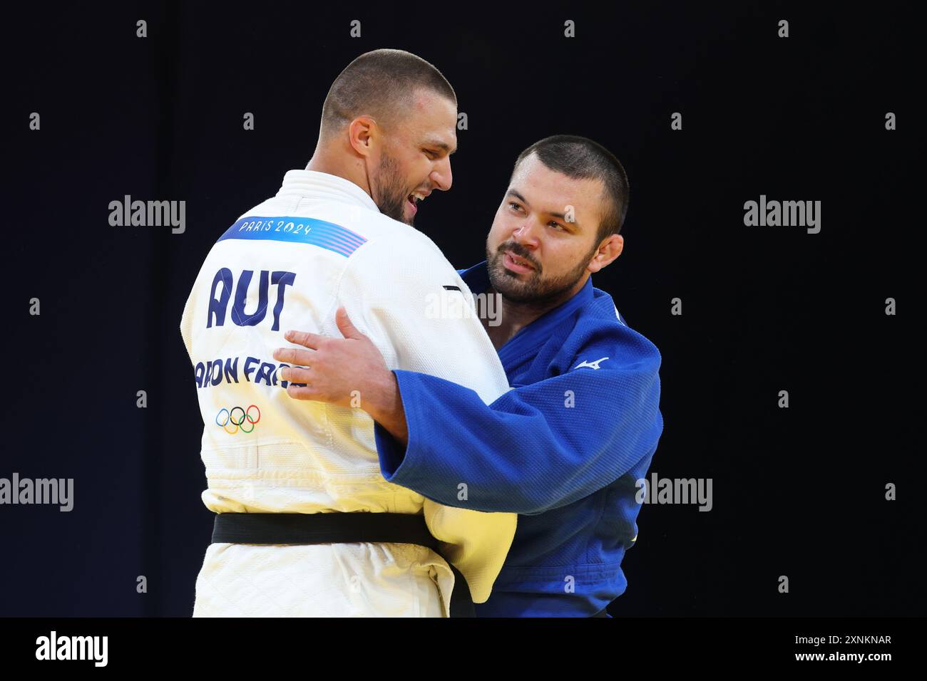 Paris, France. 1st Aug, 2024. (L-R) FARA Aaron (AUT), Aaron Phillip ...