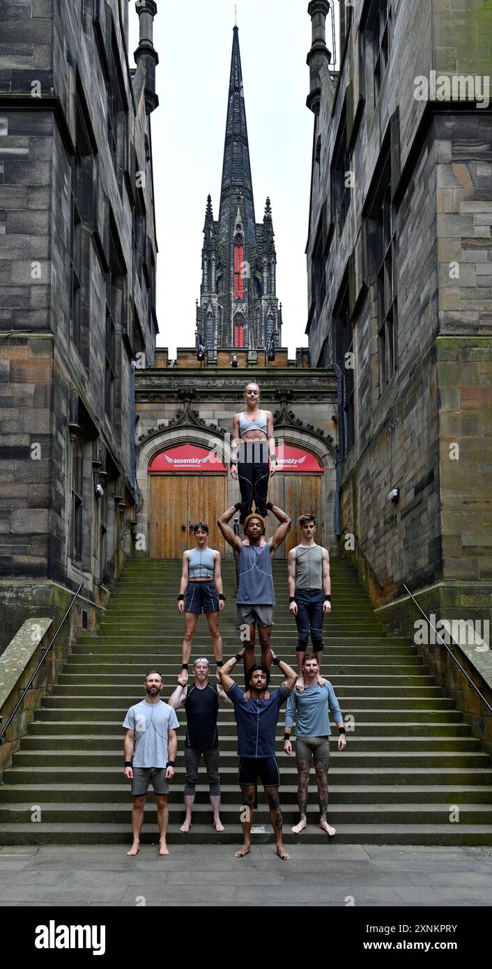 Edinburgh, Scotland, UK. 1st Aug 2024. Edinburgh Fringe:TEN THOUSAND ...