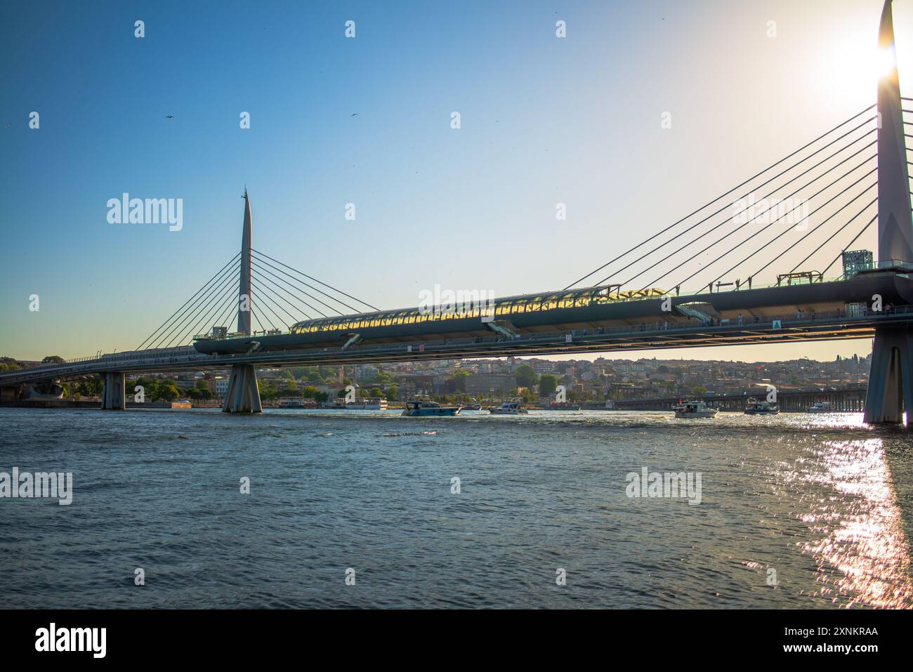 Istanbul waterway bridges hi-res stock photography and images - Alamy