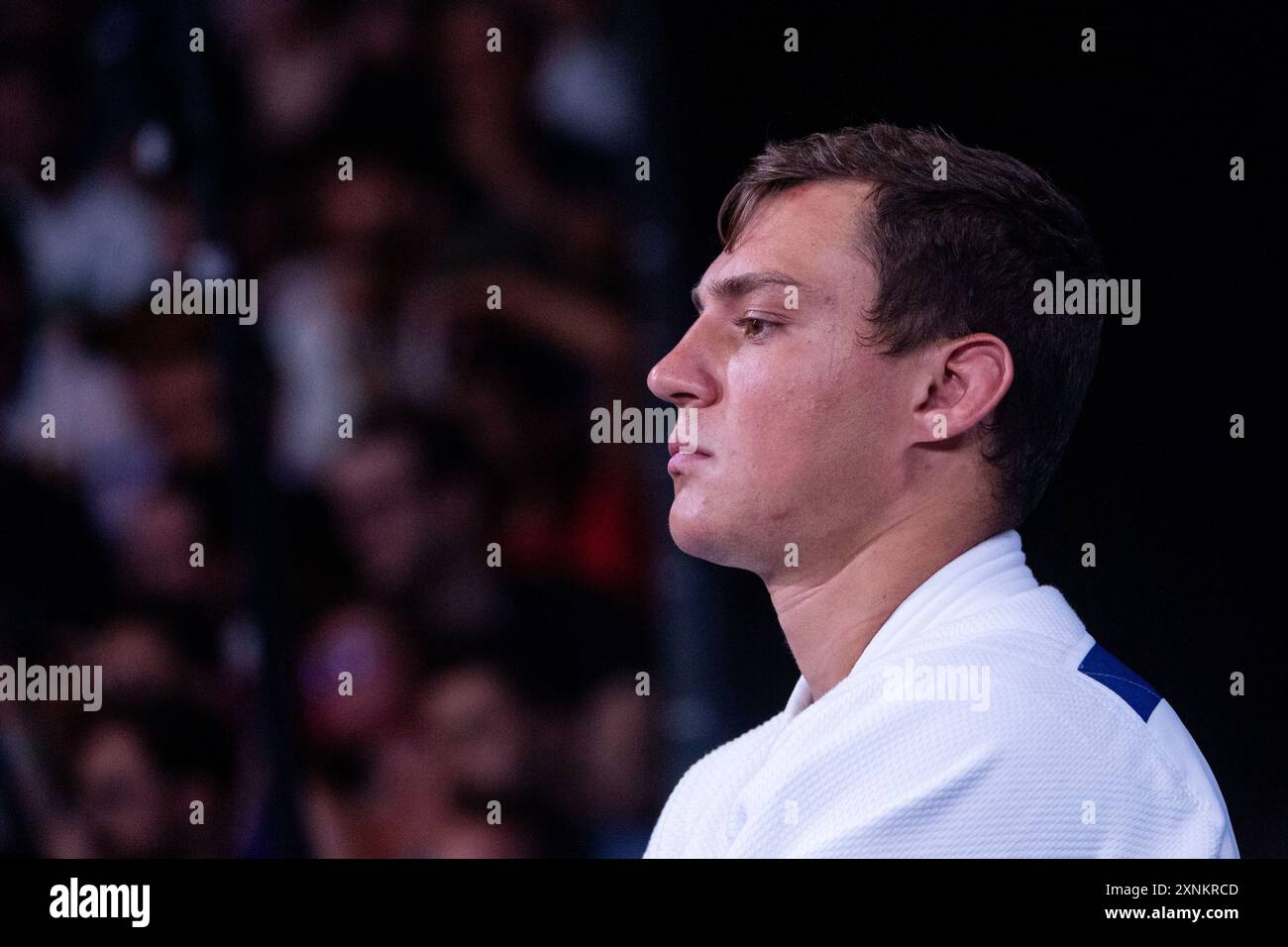 EICH Daniel (Schweiz, weiß), FRA, Olympische Spiele Paris 2024, Judo, Herren bis 100 kg ...