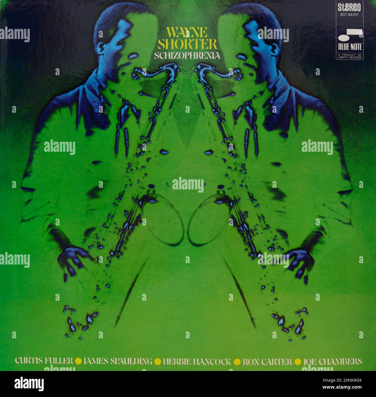 Vintage vinyl record cover. Wayne Shorter-Schizophrenia, Blue Note re ...
