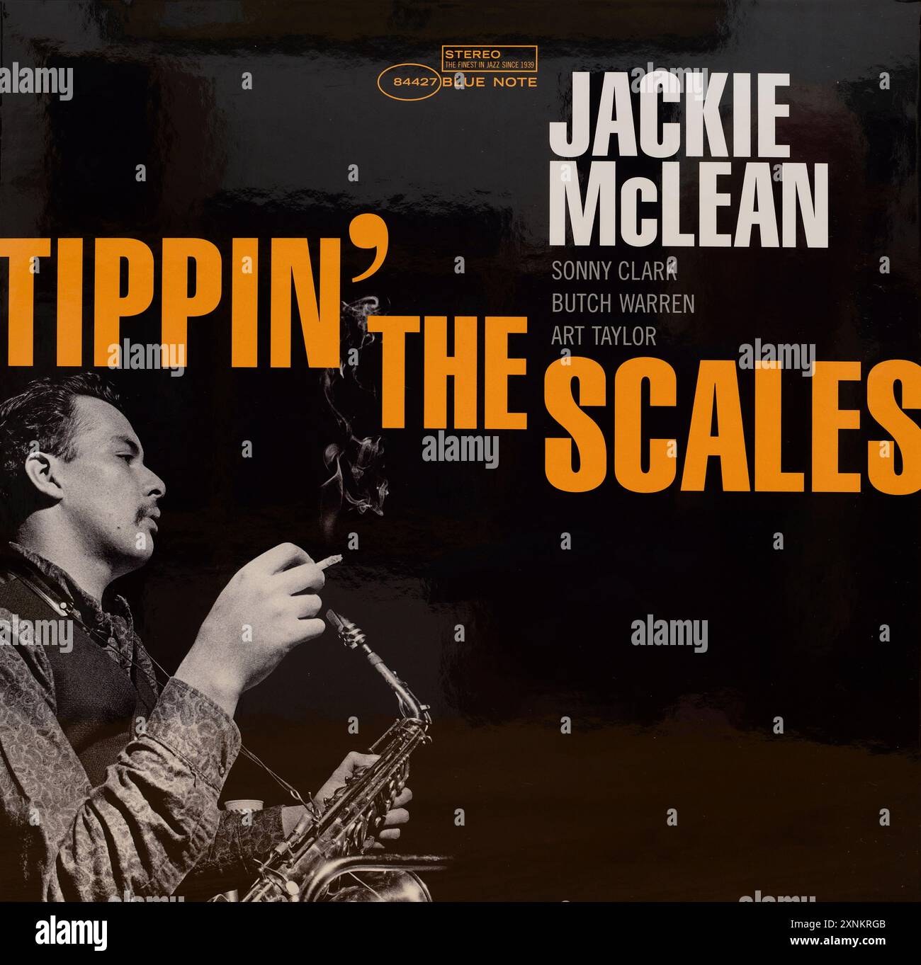 Vintage vinyl record cover. Jackie McLean-Tippin The Scales, Blue Note ...