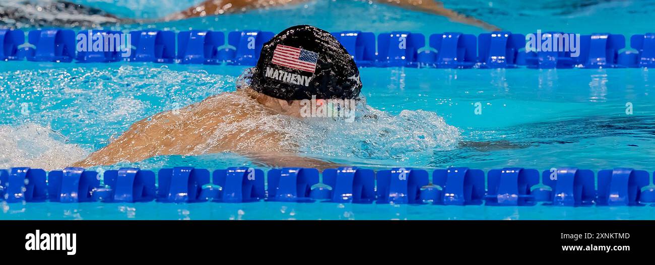 Paris, Ile de France, France. 30th July, 2024. Josh Matheny (USA) of ...