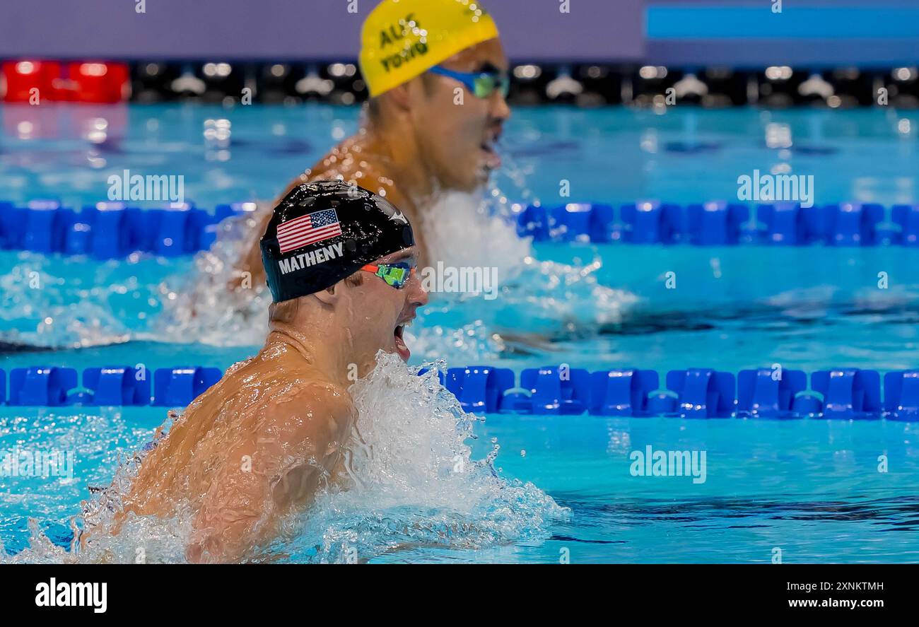 Paris, Ile de France, France. 30th July, 2024. Josh Matheny (USA) of ...