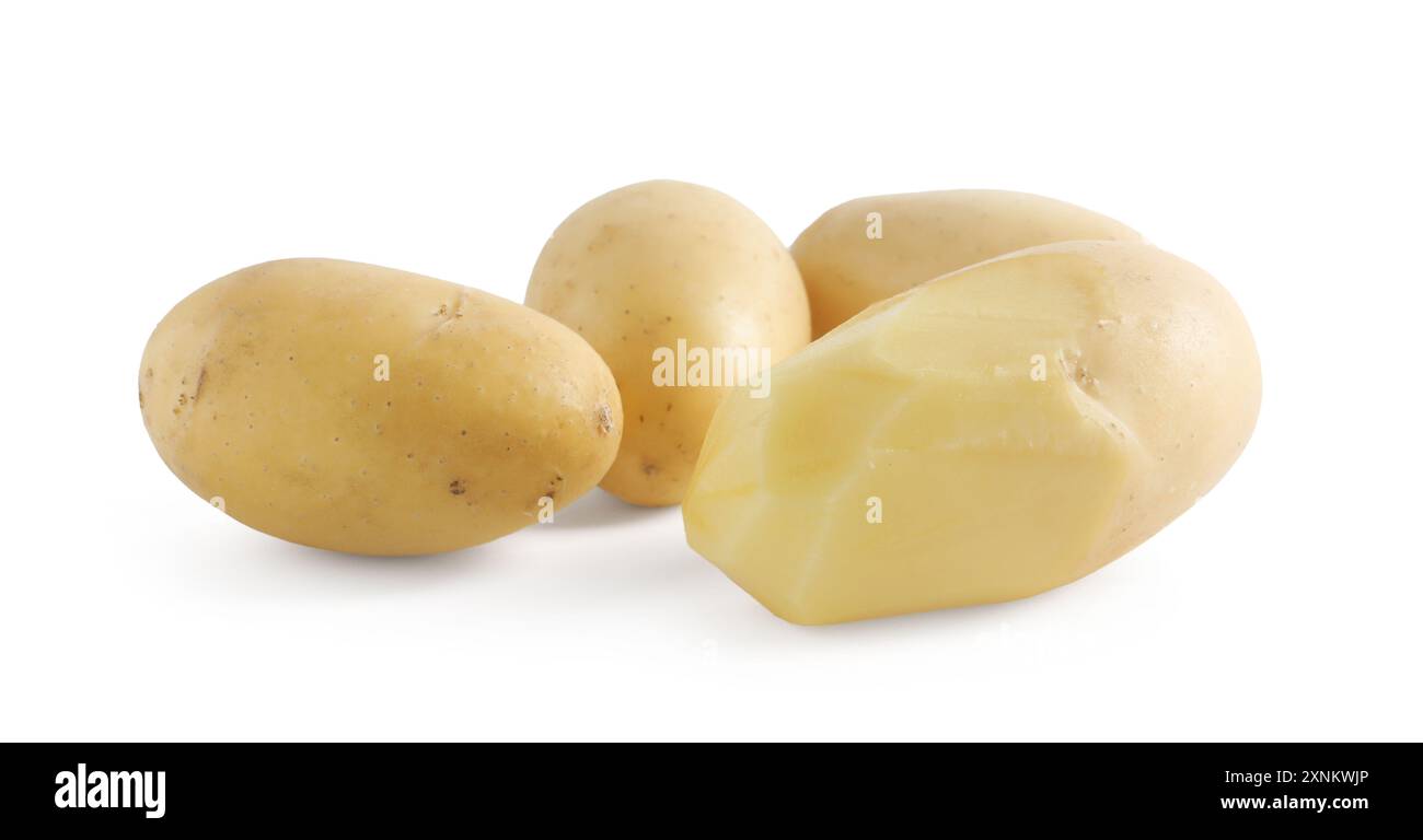 Many raw potatoes on Cut Out Stock Images & Pictures - Alamy